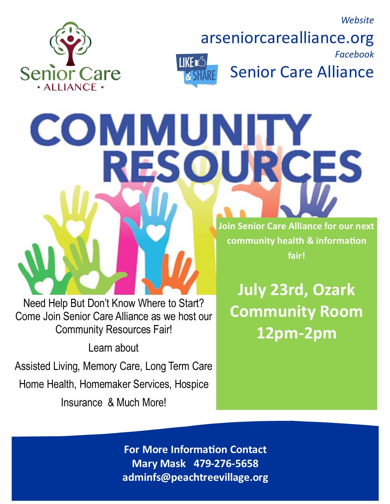 Community Resources - Arkansas Senior Care Alliance